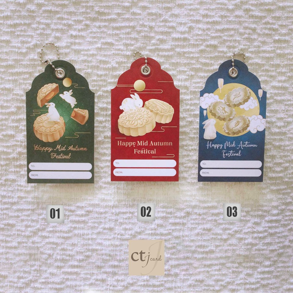 Jual TAG / KARTU UCAPAN / GIFT CARD : MOONCAKE / MID AUTUMN FESTIVAL ...