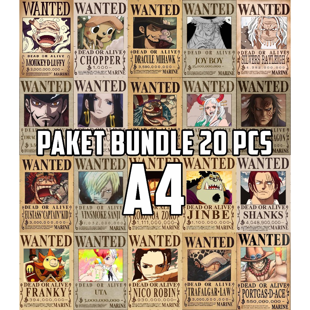 Jual POSTER DINDING ANIME ONE PIECE | POSTER ONE PIECE | STRAWHAT ...