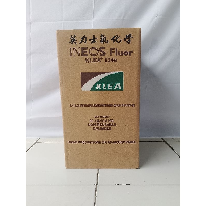 Jual Freon AC Mobil R134a Klea Ineos Can/Tabung Berat Bersih 13,6kg ...