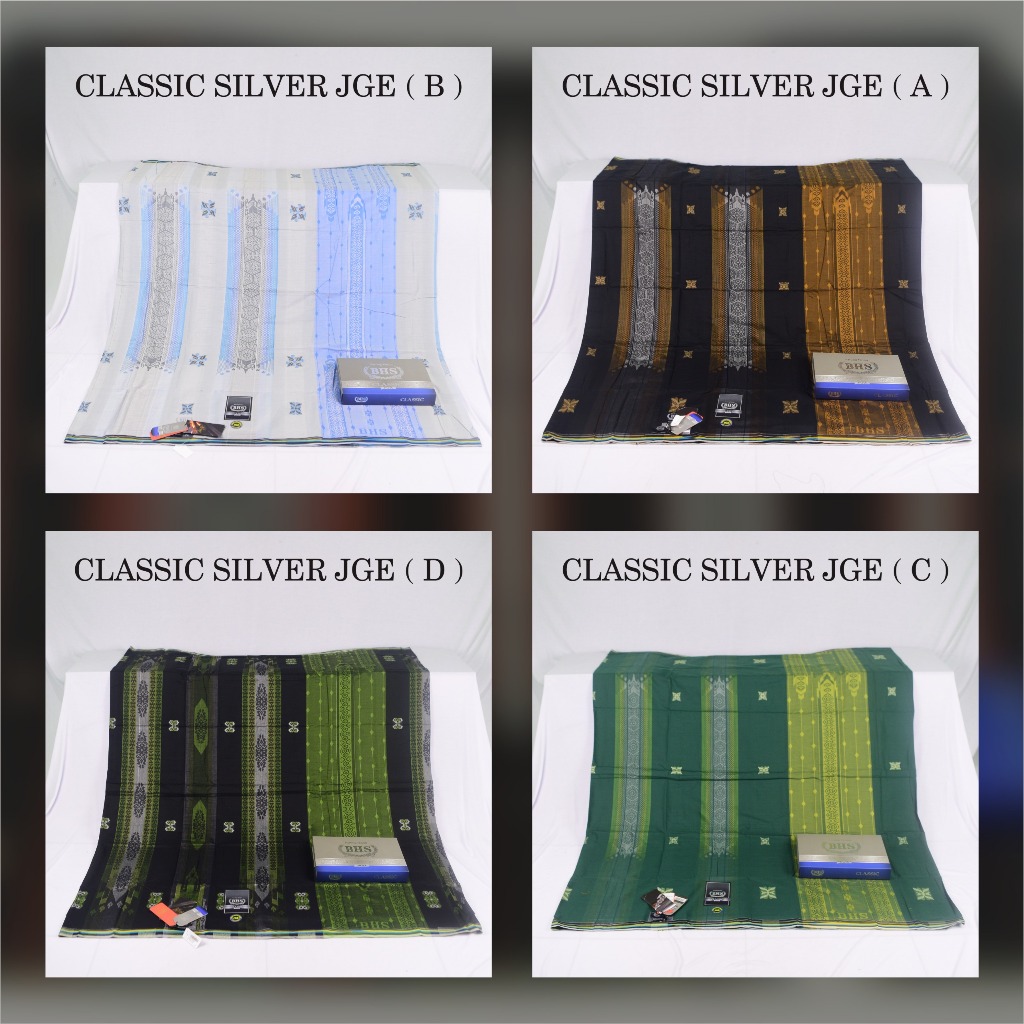 Jual Sarung BHS Classic Silver type JGE (Jacquard Gunung Excellent ...