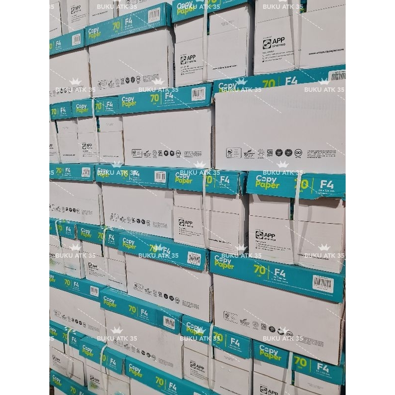 Jual Kertas Hvs Foto Copy Print Termurah F4 70 Copy Paper 1 Karton
