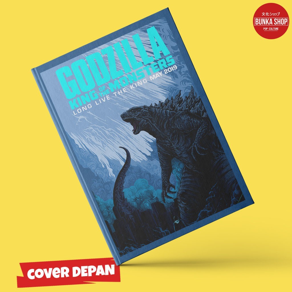 Jual Pocket Note Godzilla 1 Hardcover A6 Buku Tulis Catatan Notes ...