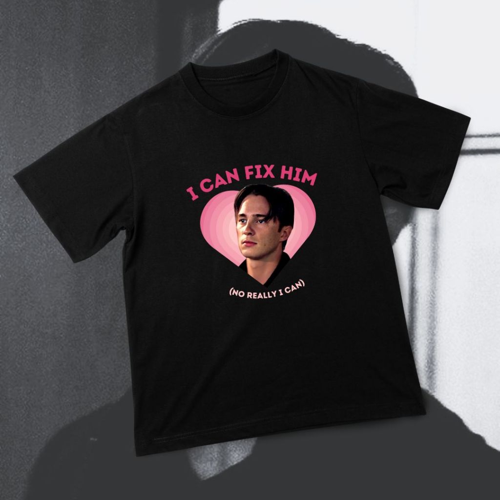 Jual Rafe Cameron (Outerbanks) - I Can Fix Him (No Really I Can) Black T-Shirt inspired by ...