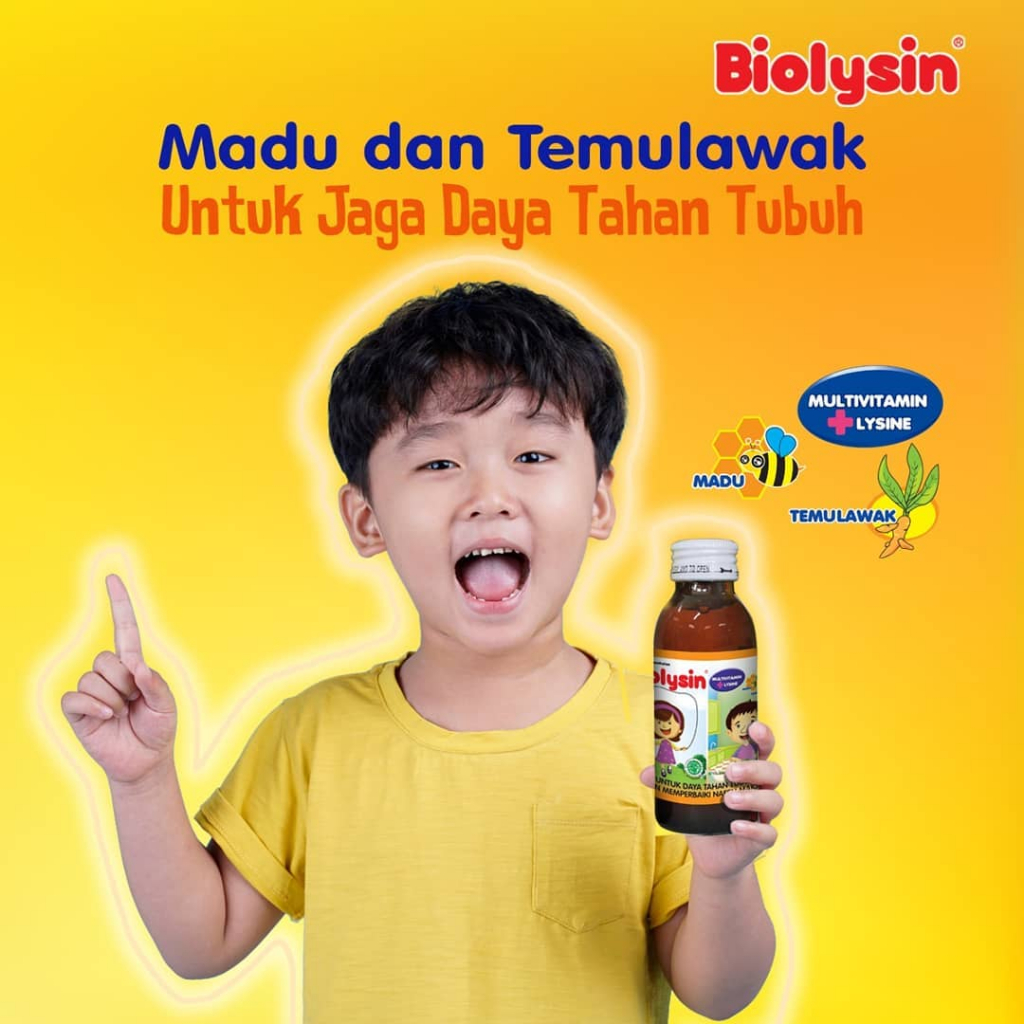 Jual Biolysin Sirup Multi Vitamin Anak Penambah Nafsu Makan Anak ...