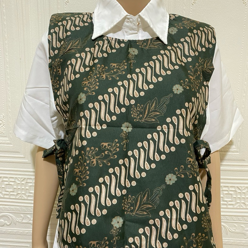Jual Vest Batik viral termurah vest formal vest kantor vest kondangan ...