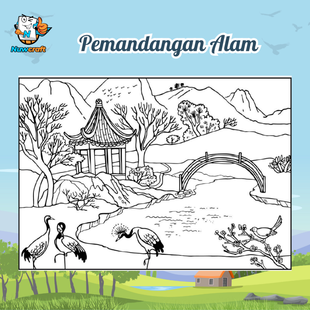 Jual Nuwcraft KERTAS MEWARNAI / COLORING / KERTAS GAMBAR / MEWARNAI ...