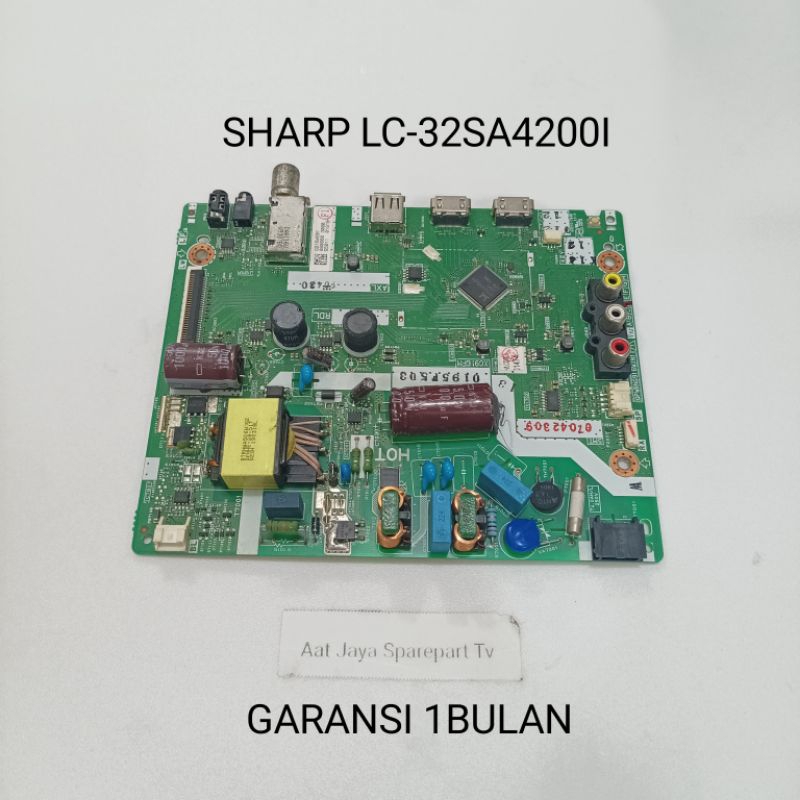 Jual MAINBOARD TV LED SHARP LC-32SA4200I MB - MOBO - MODUL - MOTHERBOARD - MESIN TV LED SHARP LC ...