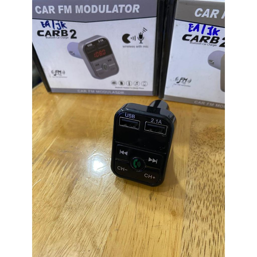 Jual Car FM X8 Modulator Transmitter Cas Mobil Bluetooth MP3 Dual Port ...