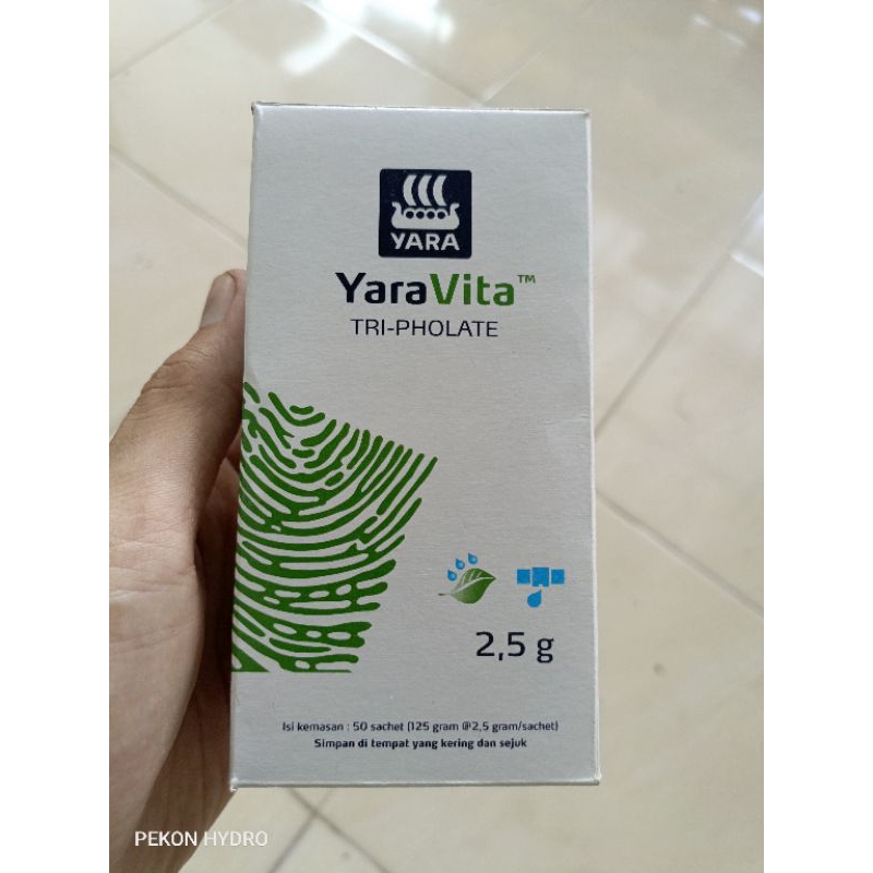 Jual Pupuk Mikro Yaravita Tripholate Yara Vita 2,5 gram | Shopee Indonesia