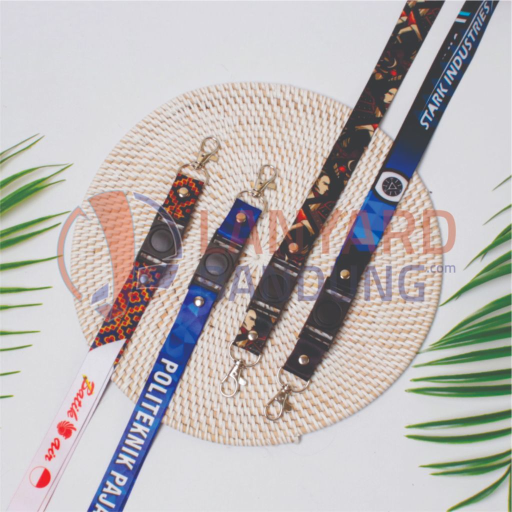 Jual Custom Tali Lanyard Sublim Printing 2 cm 1 atau 2 sisi Desain ...