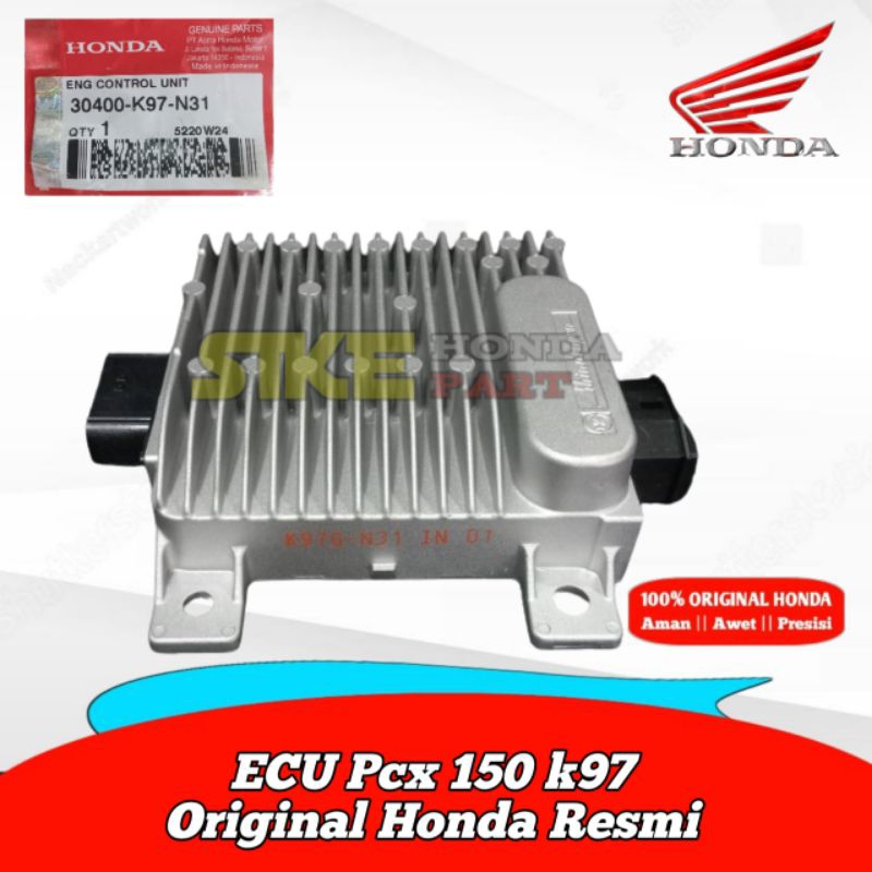 Jual 30400-K97-N31 ECU Pcx 150 K97 Hybrid Abs Original Honda Resmi | Shopee Indonesia