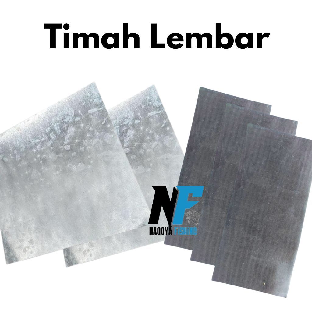 Jual Timah Lembar Lembaran/ Lempengan 10cm x 5,5 cm untuk pemberat ...