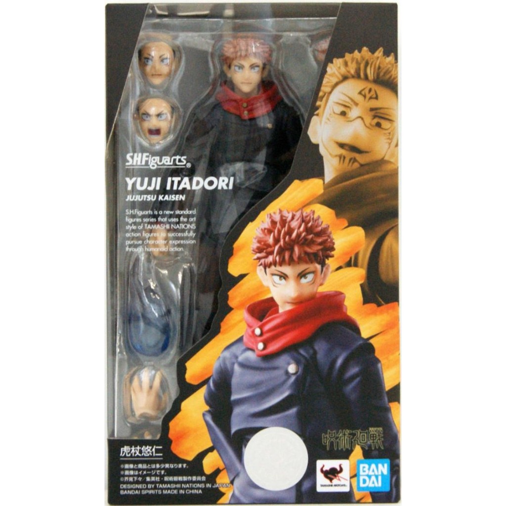 Jual Shf Yuji Itadori Jujutsu Kaisen Bandai Action Figure | Shopee ...