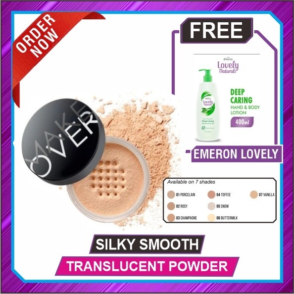 Jual MAKE OVER SILKY SMOOTH TRANSLUCENT POWDER 35 G - BEDAK TABUR ...