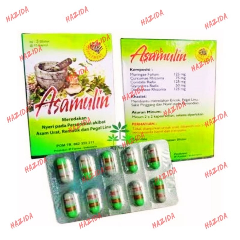 Jual Asamulin Kapsul Nyeri Sendi Pegal Linu Reumatik Asli Original ...