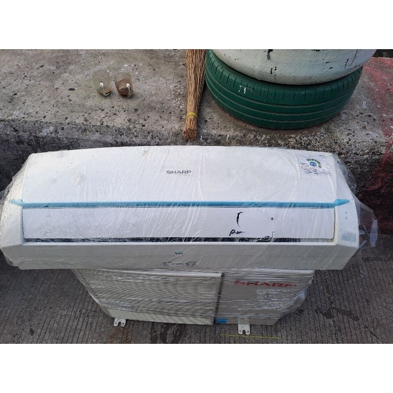 Jual ac sharp 1pk freon R32 made in thailand like new | Shopee Indonesia