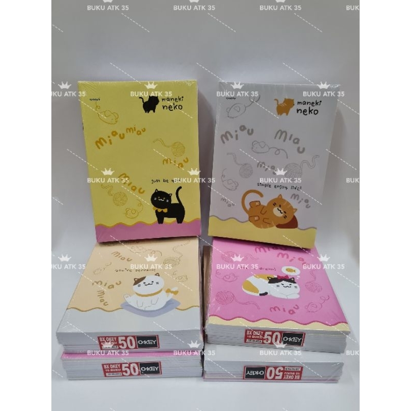 Jual Buku Tulis MURAH OKEY BOXY isi 50 lembar (produk KIKY) | Shopee ...