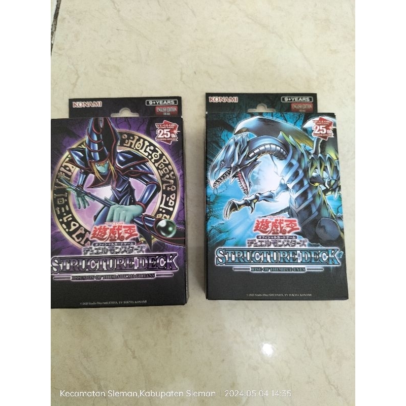 Jual Paket Kartu Yugioh Structure Deck OCG ASIA ENGLISH | Shopee Indonesia