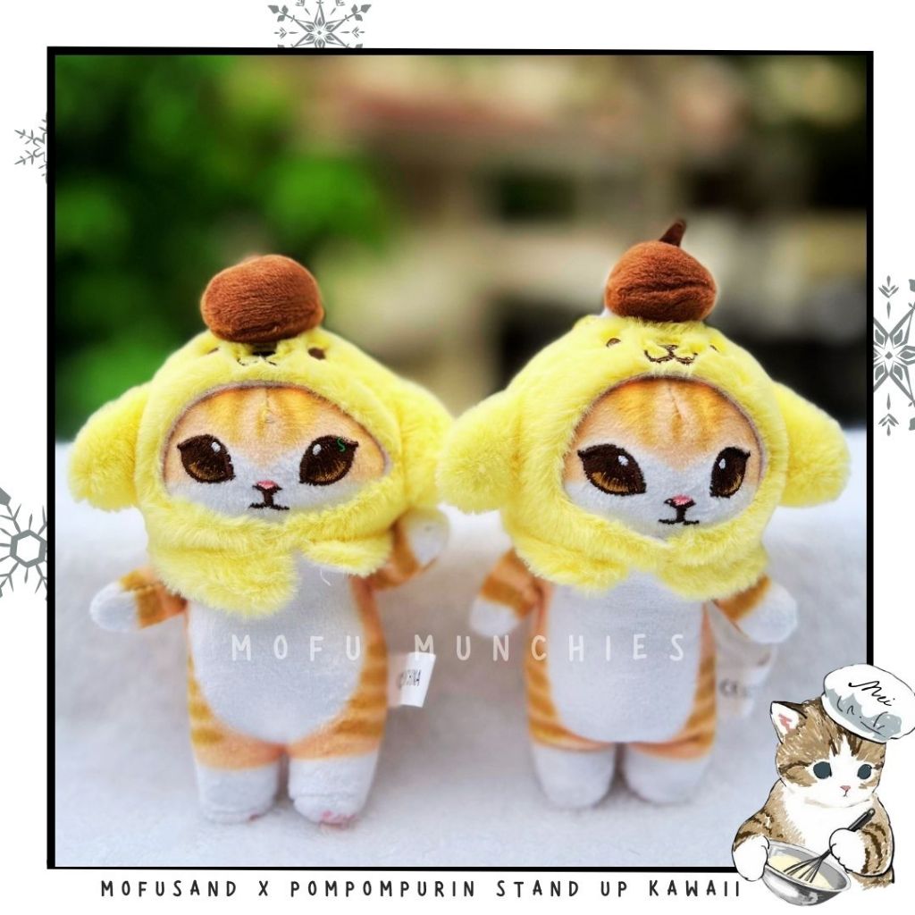 Jual GANTUNGAN KUNCI MOFUSAND x POMPOMPURIN STAND UP - BONEKA GANTUNG ...
