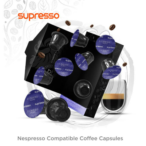 Jual Supresso LUMIERE Blend Coffee Capsules Low Acidity - Nespresso Compatible Kapsul Kopi ...