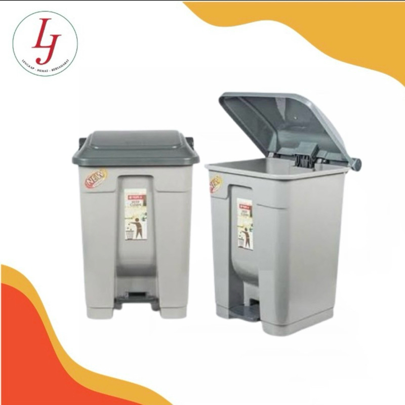Jual Tempat Sampah Injak Pedal Kotak 50 Liter Lion Star Gomi C-72 | Shopee Indonesia