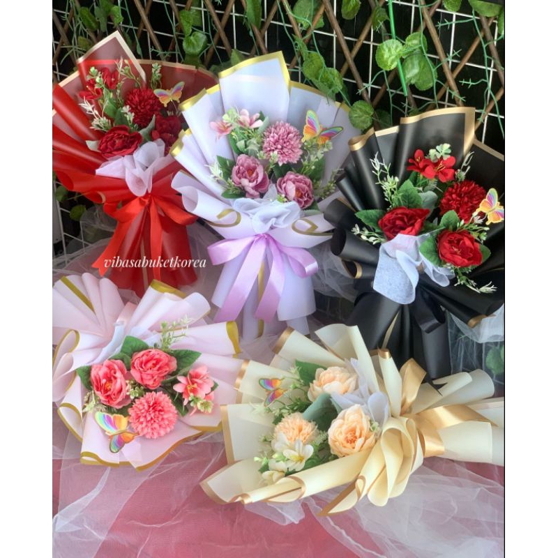 Jual (READY STOCK) Buket bunga artificial buket bunga palsu buket ...