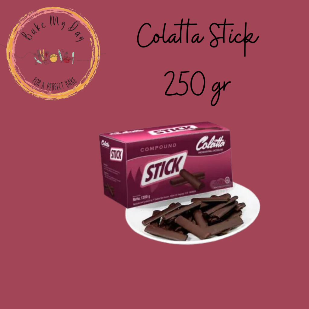 Jual Colatta Chocolate Stick Dark Compound Chocolate Batons Repack 250g ...