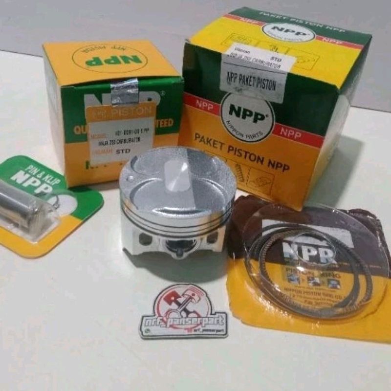 Jual PISTON KIT SEHER SET RING KAWASAKI NINJA 250 KARBURATOR /KARBU ...