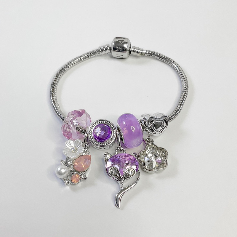 Jual Premium Gelang Pandora Charms Bracelet Serut Titanium Asli Wanita ...