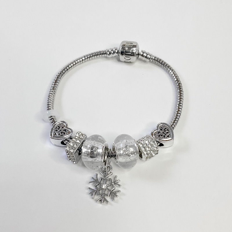 Jual Premium Gelang Pandora Charms Bracelet Serut Titanium Asli Wanita ...