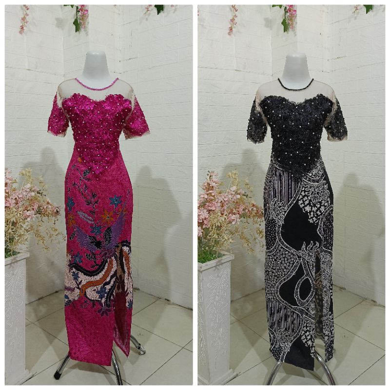 Jual Gaun Batik Street Rok Sepan payet | Shopee Indonesia