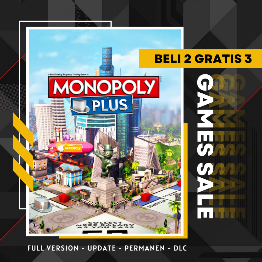 Jual MONOPOLY PLUS - GAME PC - GAME LAPTOP - PC GAMES | Shopee Indonesia