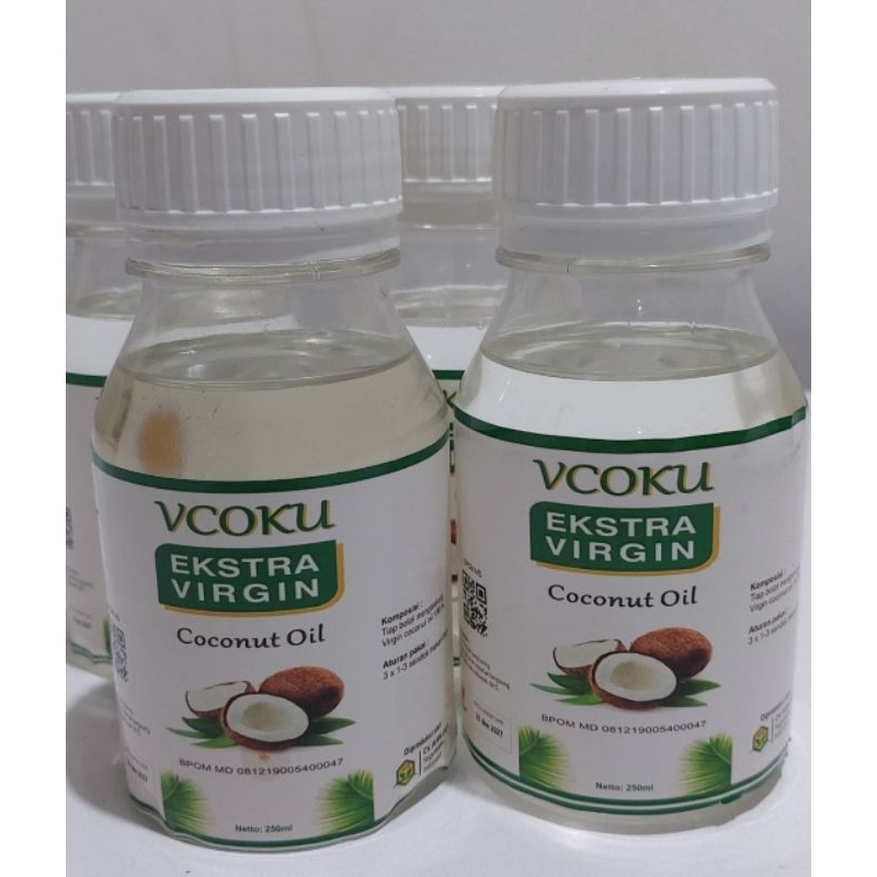 Jual Vco 250 minyak kelapa /virgin coconut oil/vco food grade | Shopee ...