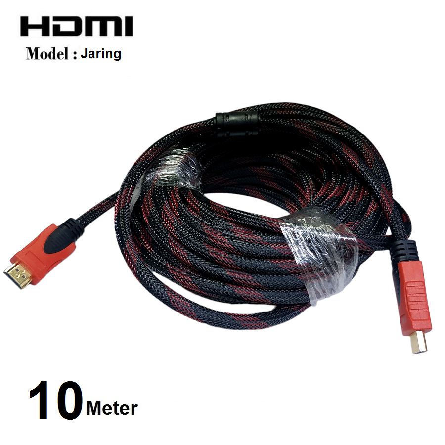 Jual Kabel hdmi Jaring 10 meter M-tech | Shopee Indonesia