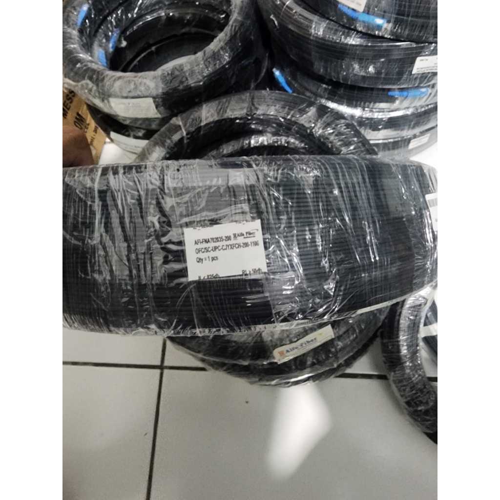 Jual Kabel Fiber Optik 200 Meter | Kabel Drop Core | Kabel SC Precon ...