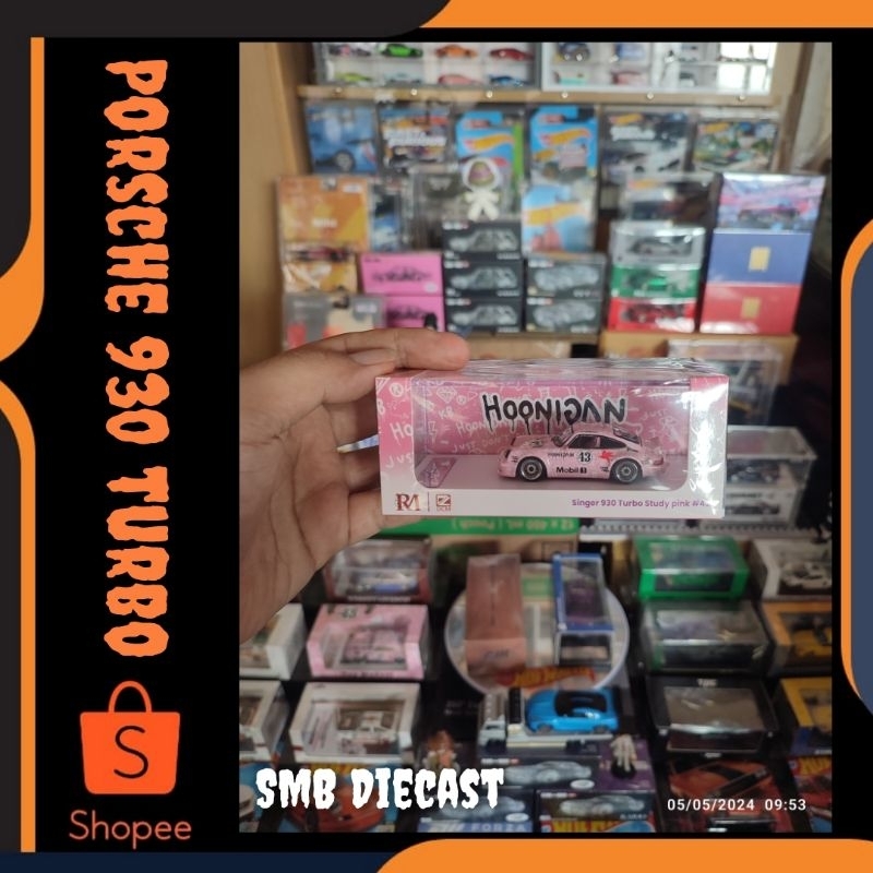 Jual DCM SINGER PORSCHE 930 TURBO STUDY PINK #43 OPEN PART SPESIAL ...