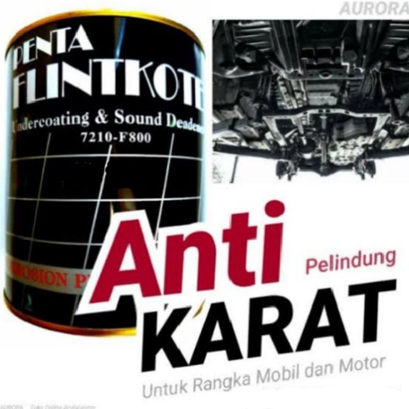 Jual Cat Anti Karat & Peredam Suara Penta Flinkote Undercoating Sounds ...