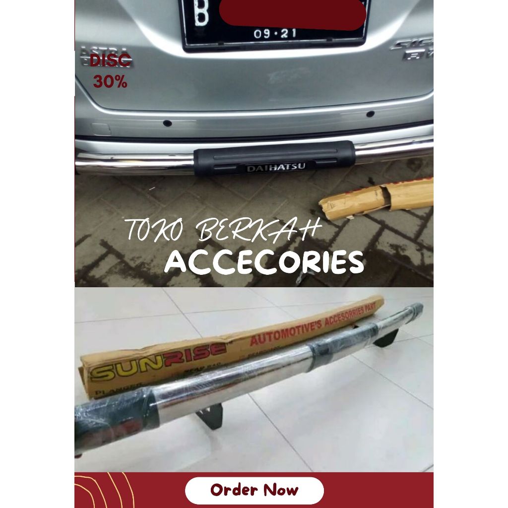 Jual Tanduk belakang mobil SIGRA BUMPER belakang SIGRA "pengaman ...