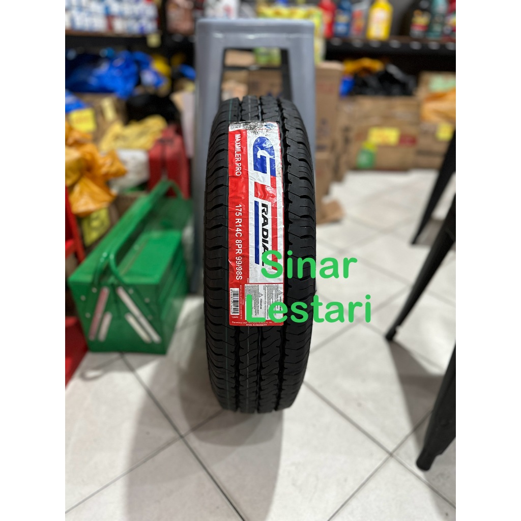 Jual GT Radial Maxmiler Pro 175 R14C 8PR 99/98S cocok untuk Grand max. | Shopee Indonesia