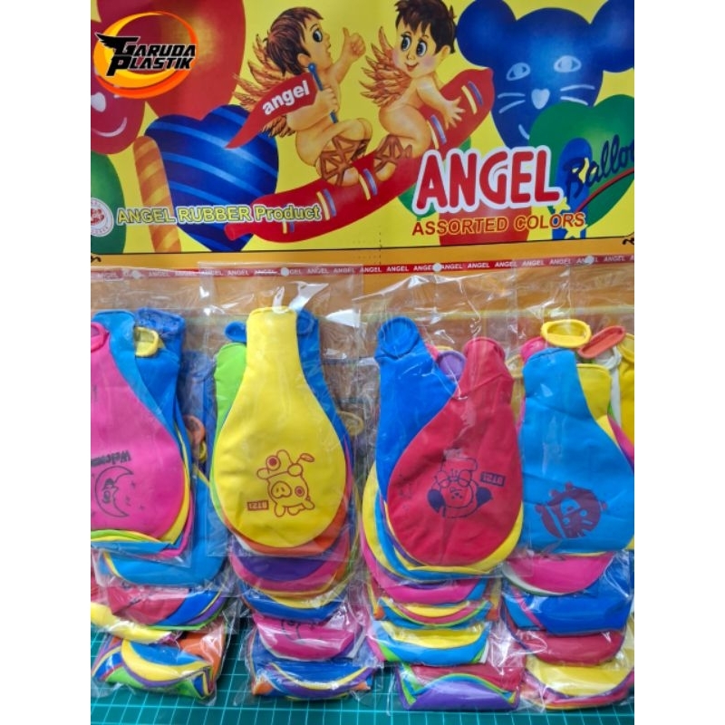 Jual Balon Ulang Tahun Angel Isi 10 Pcs (Kecil, Besar, Sedang) | Shopee ...