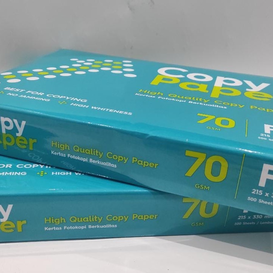 Jual Kertas HVS F4 70 gsm Copy paper isi 100 Lembar | Shopee Indonesia