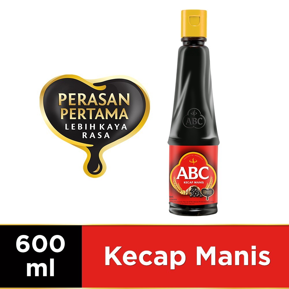 Jual ABC Kecap Manis Botol 600 mL | Shopee Indonesia