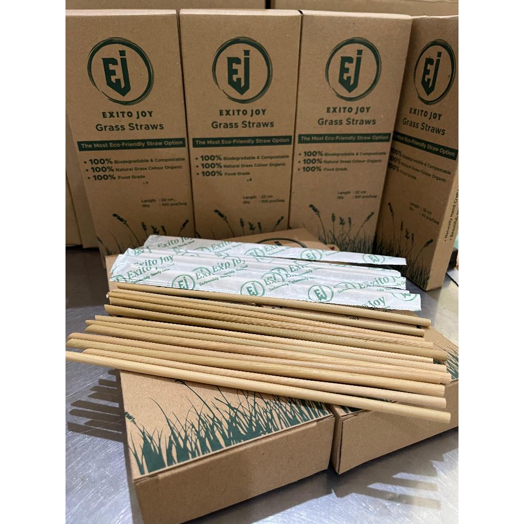 Jual Sedotan Rumput Purun Grass Straw Eco Friendly Sedotan Ramah ...