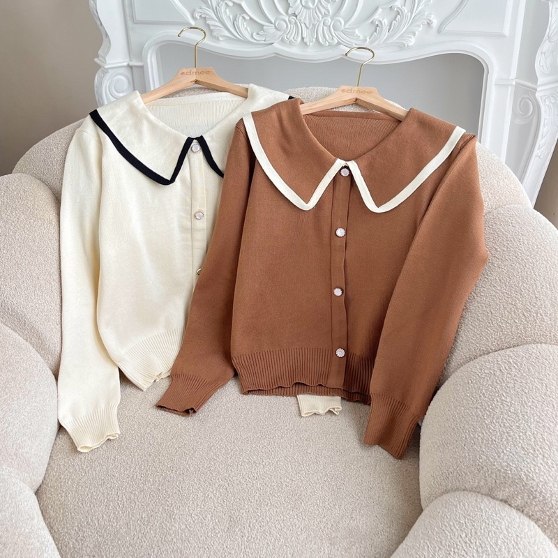 Jual edmee outfit • Giselle Knit Top | Shopee Indonesia