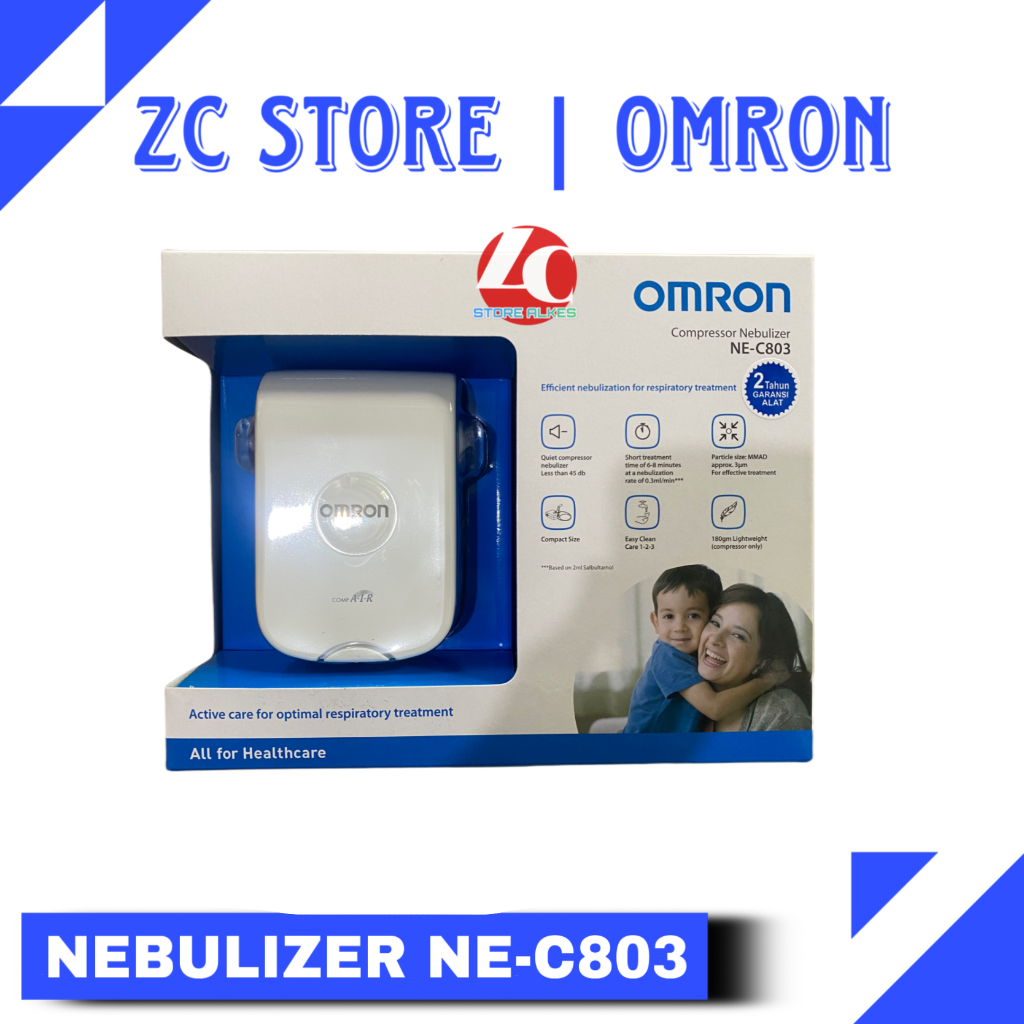 Jual OMRON COMPRESSOR NEBULIZER NE-C803 | Shopee Indonesia