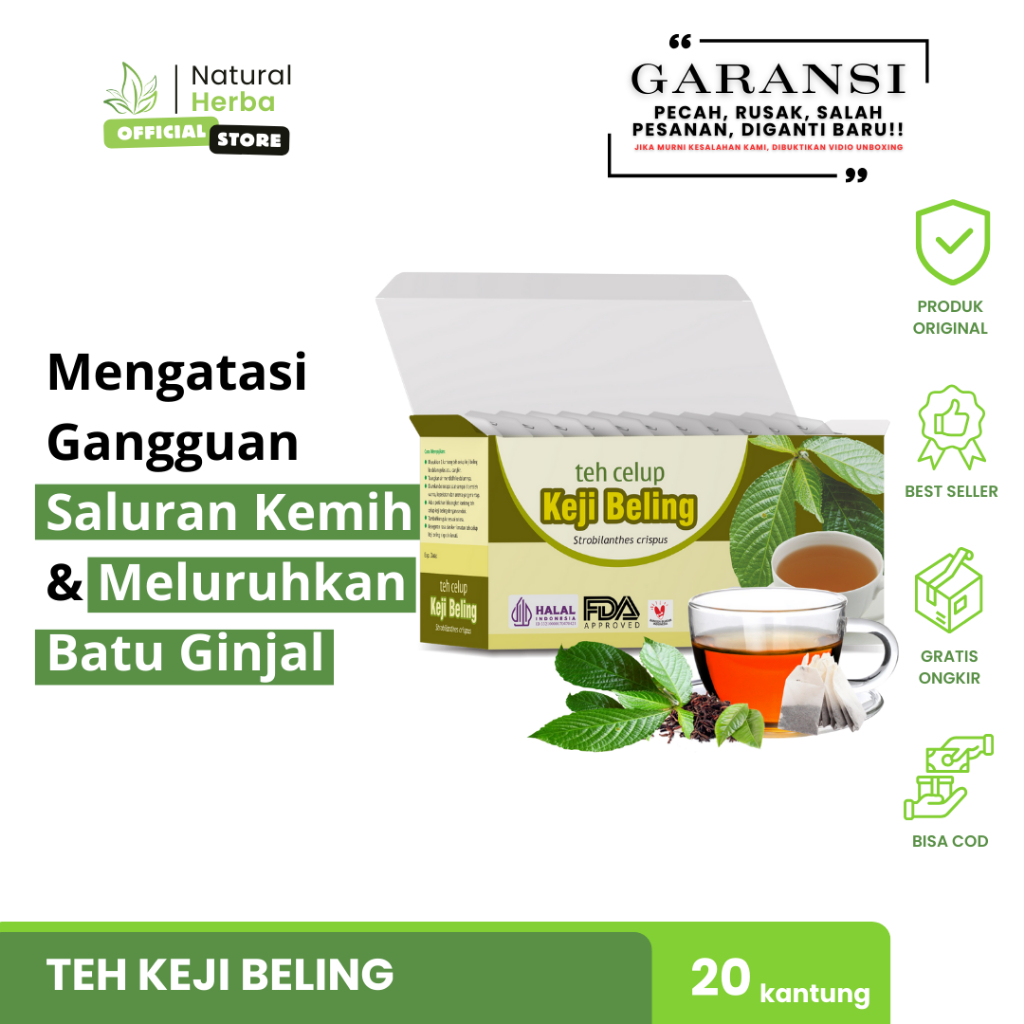 Jual Teh Keji Beling Tazakka Mengatasi Batu Ginjal Tanpa Operasi Herbal ...