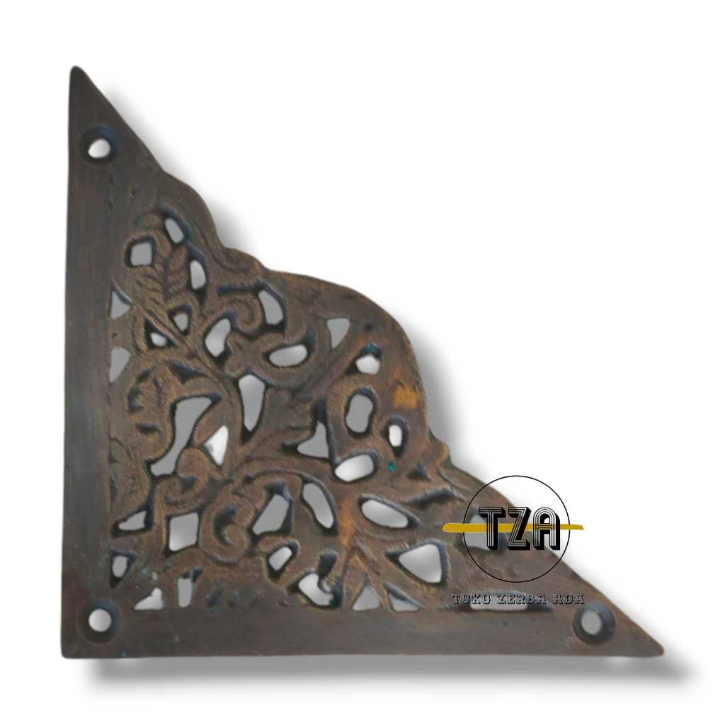 Jual Siku Kuningan Antik Motif Ukir 10 cm Plat Dekorasi 1 Pcs | Shopee ...