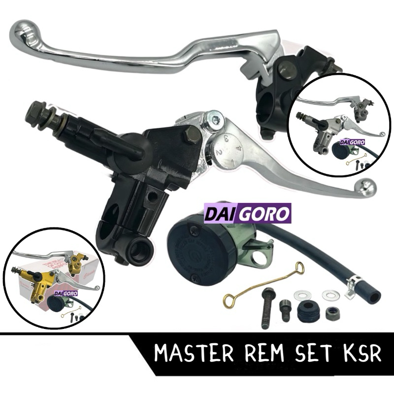 Jual Master Rem KRS Set Kiri Kanan Handle Master Rem KRS Brake Pum KRS ...