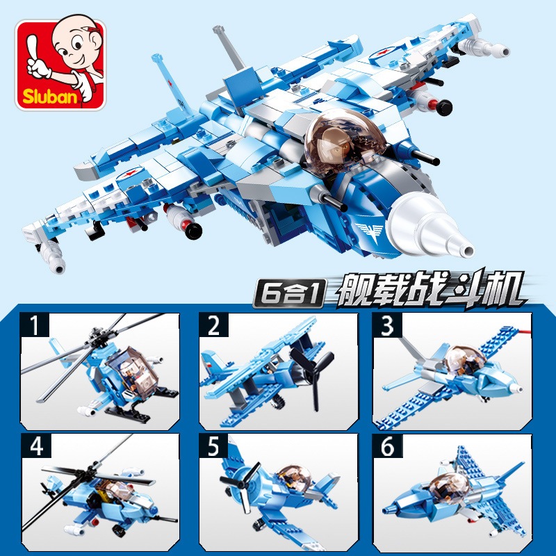 Jual Mainan Brick Sluban Pesawat Jet Tempur Fighter Jet M38 – B0666 ...
