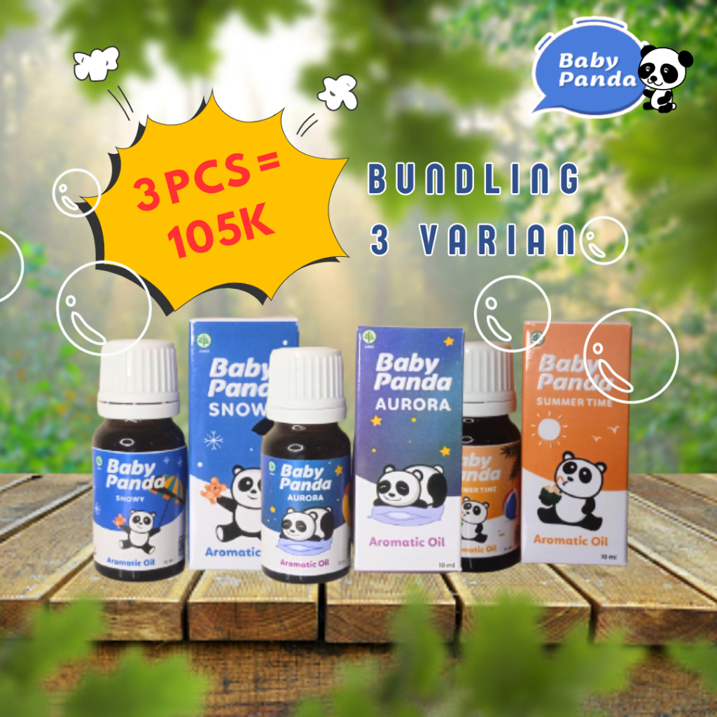 Jual BABY PANDA | 3 VARIAN BUNDLE / PAKET | Shopee Indonesia